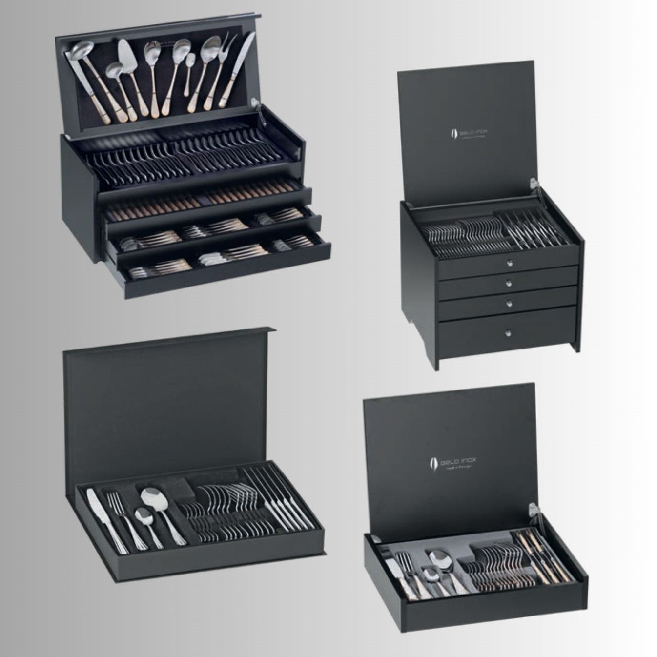 Faqueiro completo Belo Inox - Europa – Cozinha Silva